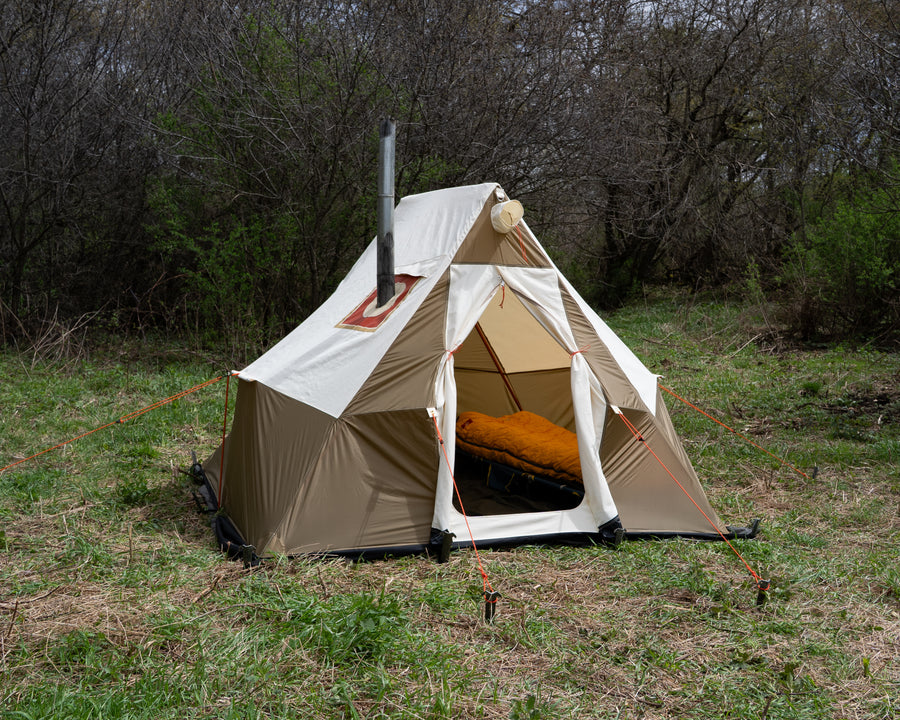 Canvas Tents for Winter Camping | Snowtrekker Canvas Tents | Live ...